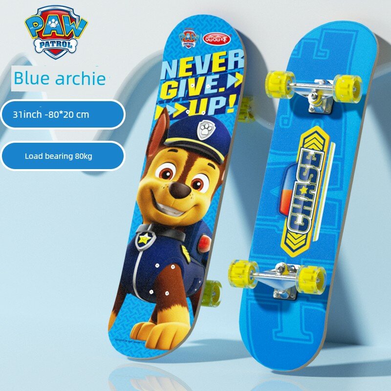 Официальный лицензированный детский скутер PAW Patrol 31 дюйм синий для детей 7-14 лет