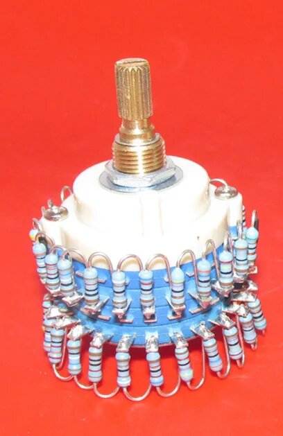 Ступенчатый потенциометр 250K knurled