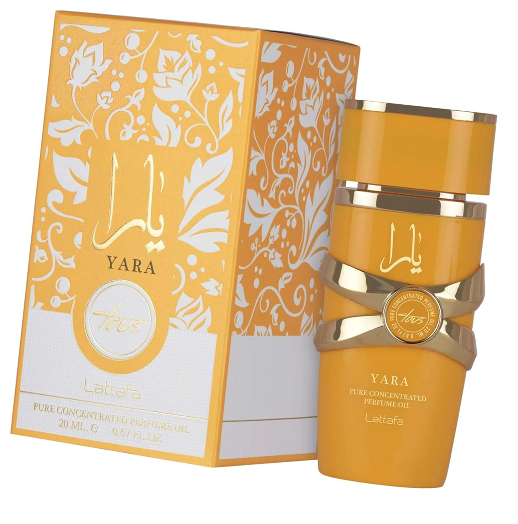 Женские масляные духи Латтафа Яра Тоус 20 мл - Lattafa Perfumes Yara Tous Оранжевая версия