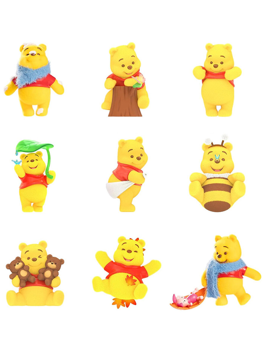 Фигурка Винни Пух Disney Happy Times series Blind Box 1 шт 6936785447355