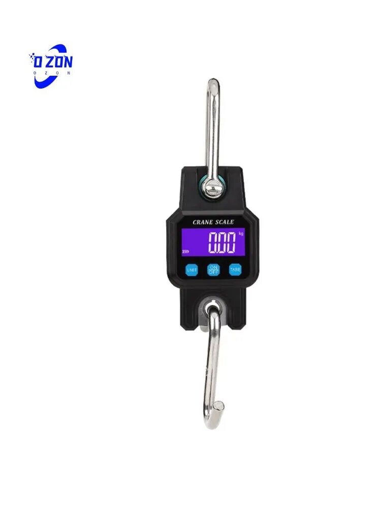 P7Weiheng C06 Black Electronic Scale, Ручная 300 Кг/50 Г Перезарядка Портативного Крана