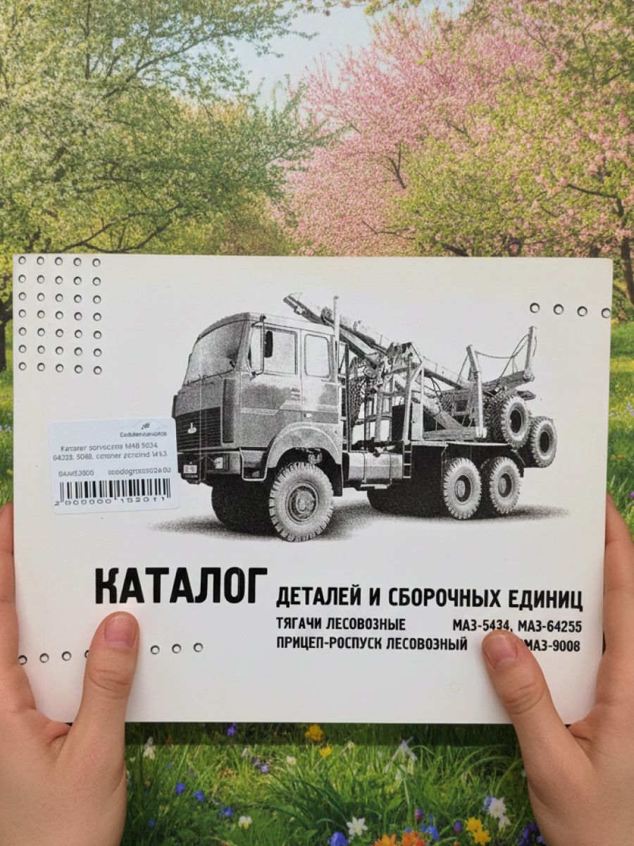 Каталог запчастей МАЗ 5434, 64255, 9008, каталог деталей МАЗ тягач