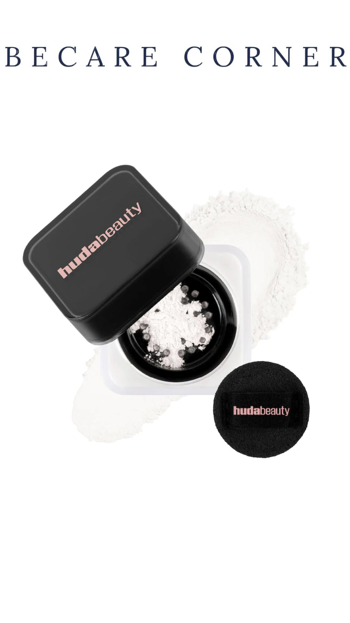 Пудра HUDA BEAUTY "Mini Easy Bake", для лица, рассыпчатая, легкая оттенок Sugar Cookie