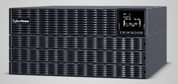 Источник бесперебойного питания/ UPS CyberPower OLS10KERT5U Online 10000VA/10000W USB/RS-232/Dry/EPO/SNMP/CloudCard/(4 IEC С13, 4 IECC19, terminal block)/bat. detect./МВ