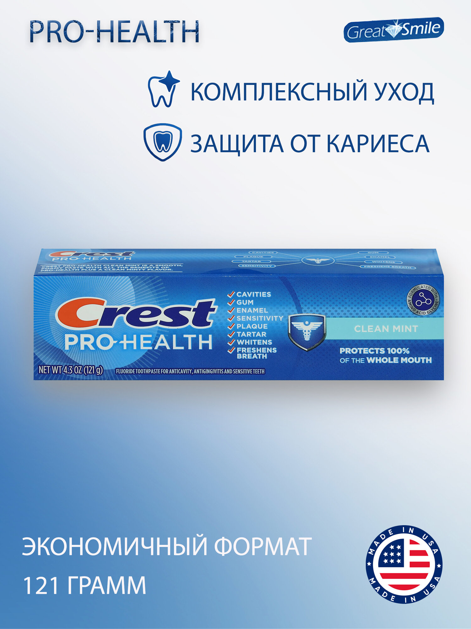 Зубная паста Crest Pro-Health Advanced (167 грамм)