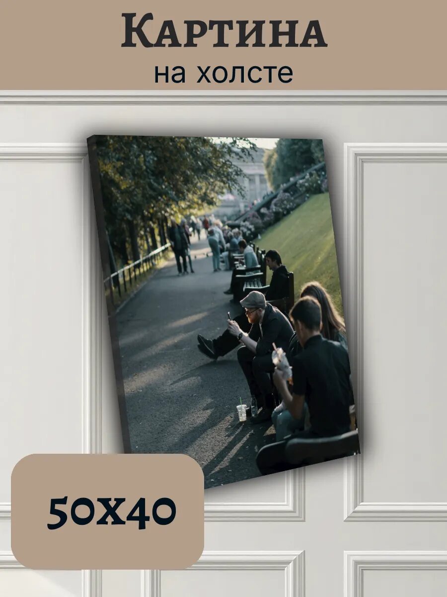 Картина Шотландия Scotland 40x50 эдинбург парк