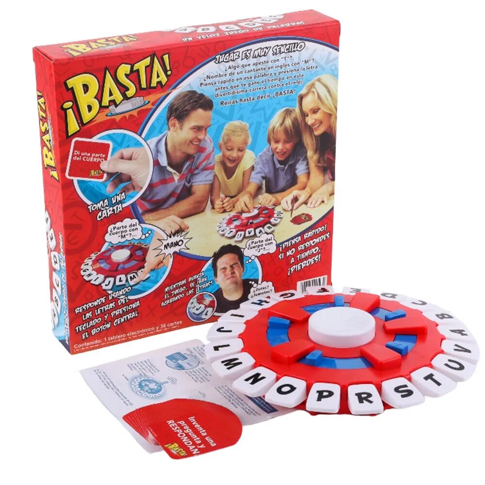 Настольная игра Tapple, словесная игра на испанском языке, 36 карточек, для 2-8 игроков