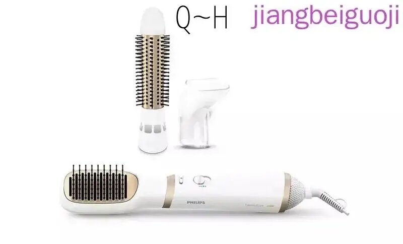 Фен для волос Philips Фен-щетка для волос Фен-щетка HP8663-Q, кол-во насадок 3, белый, кол-во насадок 1, белый