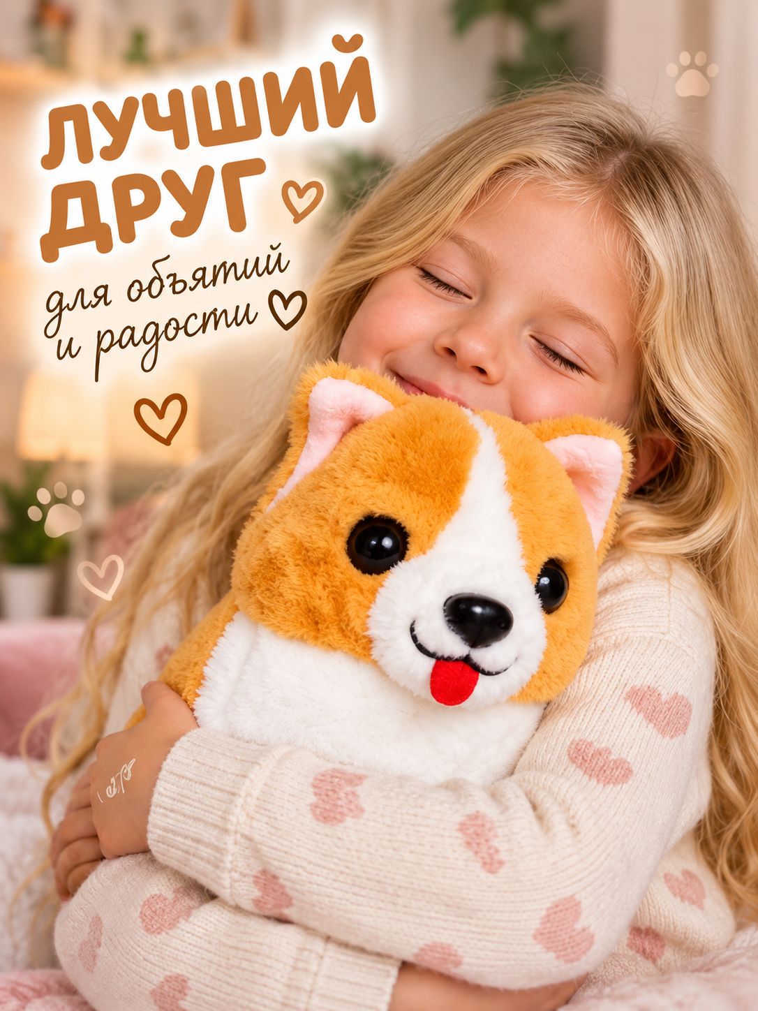 Корги мягкая игрушка 25 см