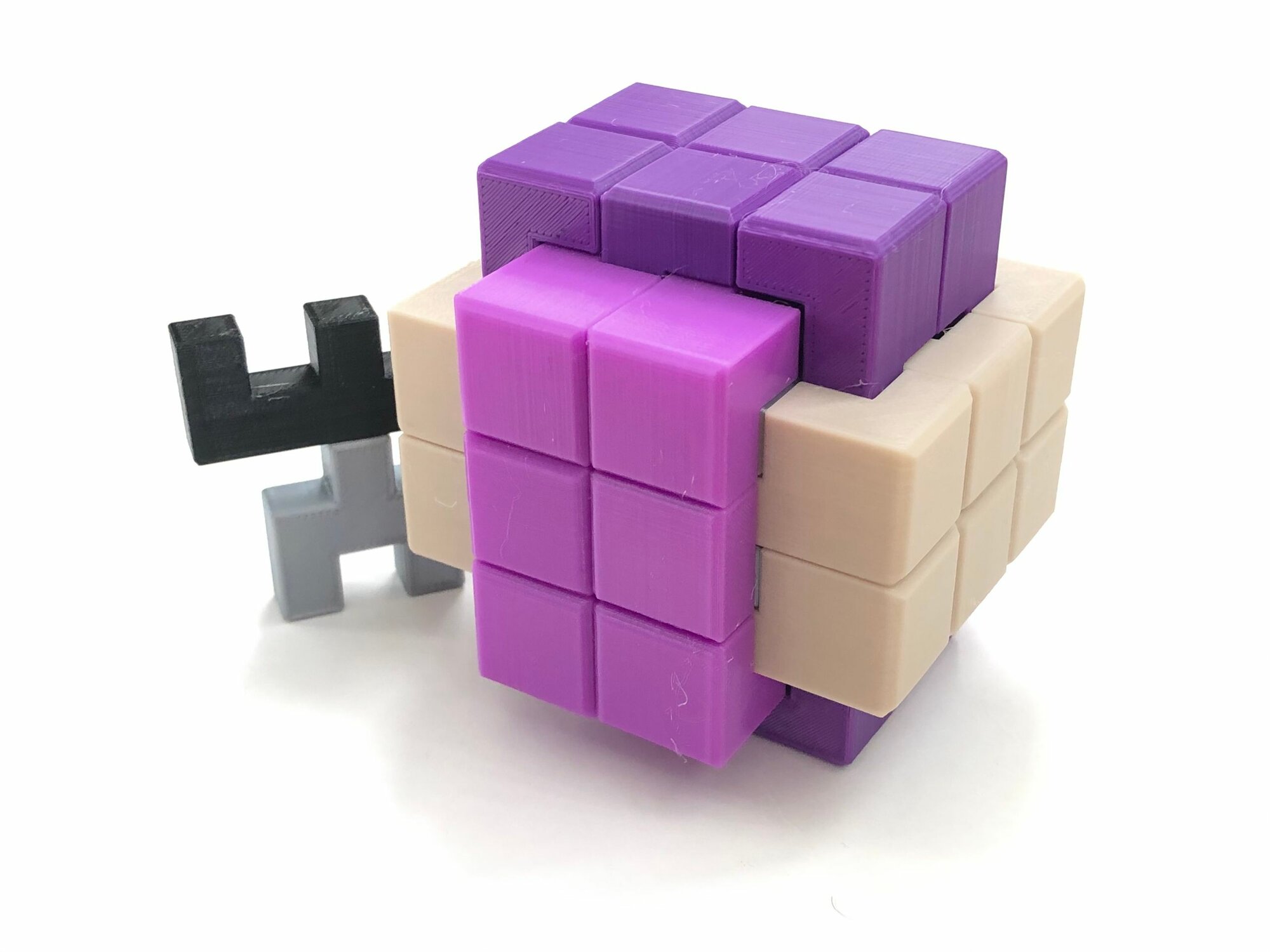 3D-пазл сборный геометрический, PLA, 3D-печать, арт. PZ-PUZ-TV-4517712