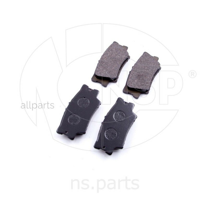 NSP NSP040446633200 Колодки тормозные задние TOYOTA Camry