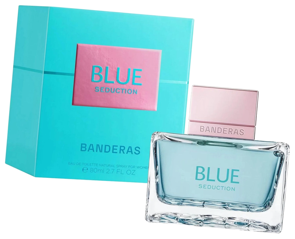 Туалетная вода Блу Седакшн Вумен 80 мл для женщин / Antonio Banderas Blue Seduction Women