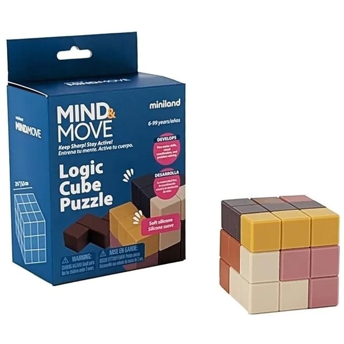 Головоломка Miniland Mind&Move 3D-кубик