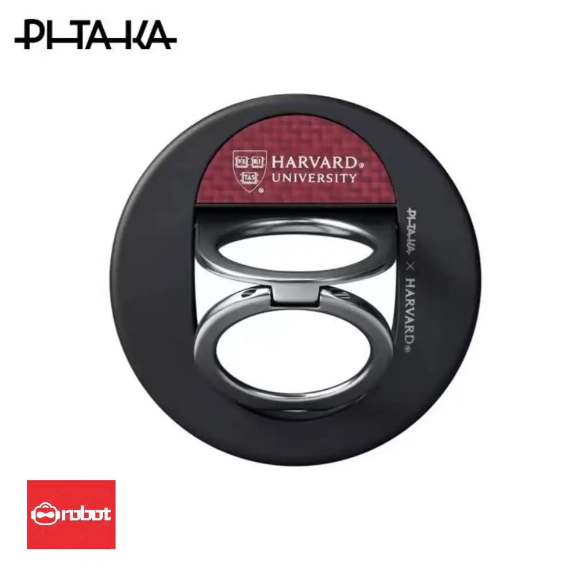 Магнитная подставка /кольцо с NFC Pitaka MagEZ Grip 3, Гарвардский red