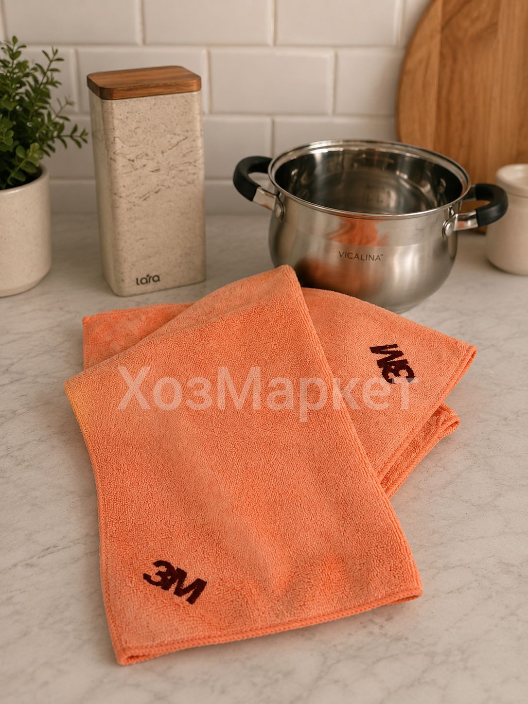 Scotch-Brite Салфетки для уборки, оранжевая, 40*40 см, 1 шт.