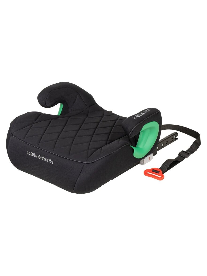 Бустер Indigo QuickFix ISOFIX группа 3 135-150 см 22-36 кг черный