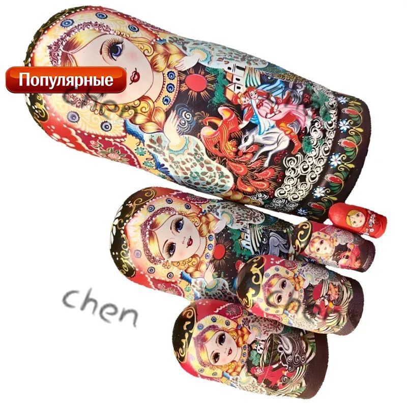 Матрешка, Артикул: 5873178994, Цвет: Красный, Дом и сад → Сувениры и подарки → Матрешки