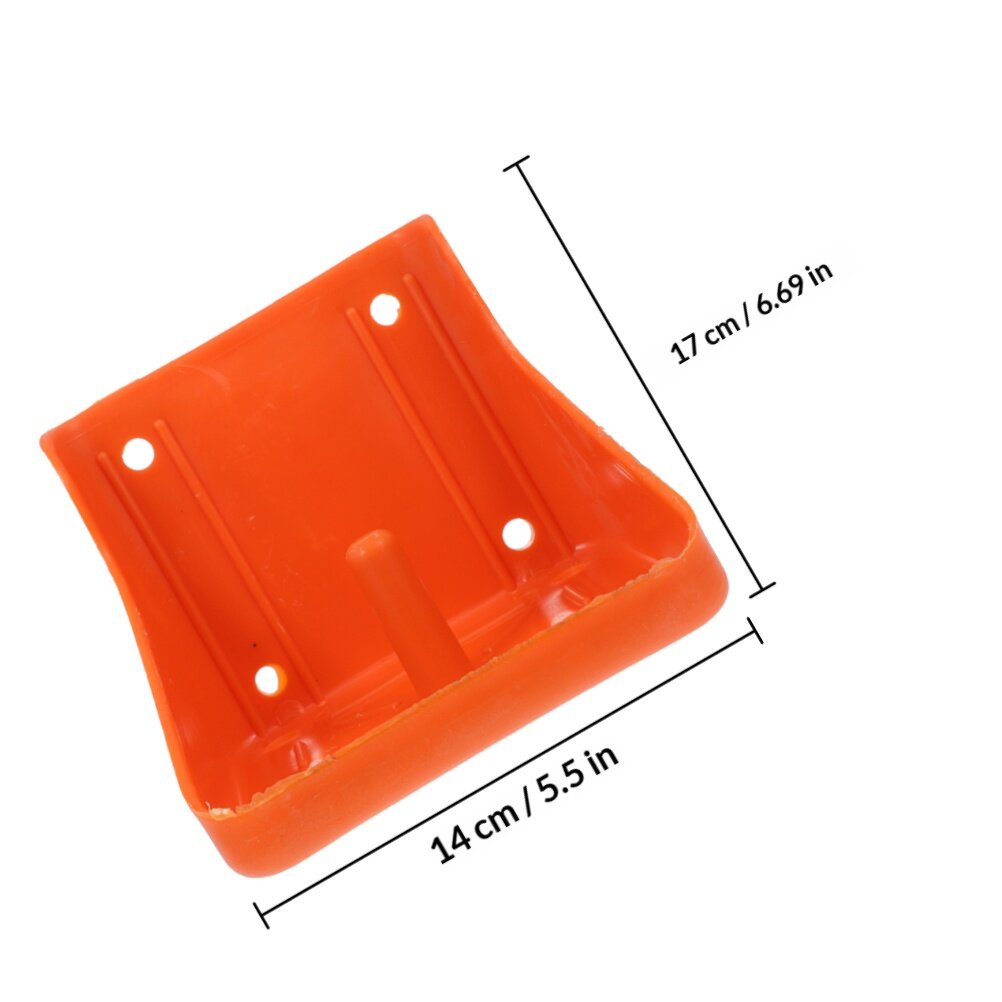 Держатель Для Соли 2 Штуки Оранжевый Цилиндр Устойчивое Дно 17X17X14 Cm