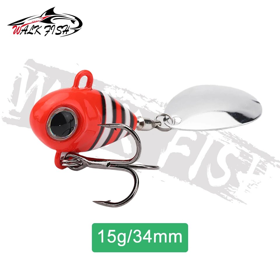 WALK FISH Вибрационные приманки 15 г 20 г Красный, 15g-G