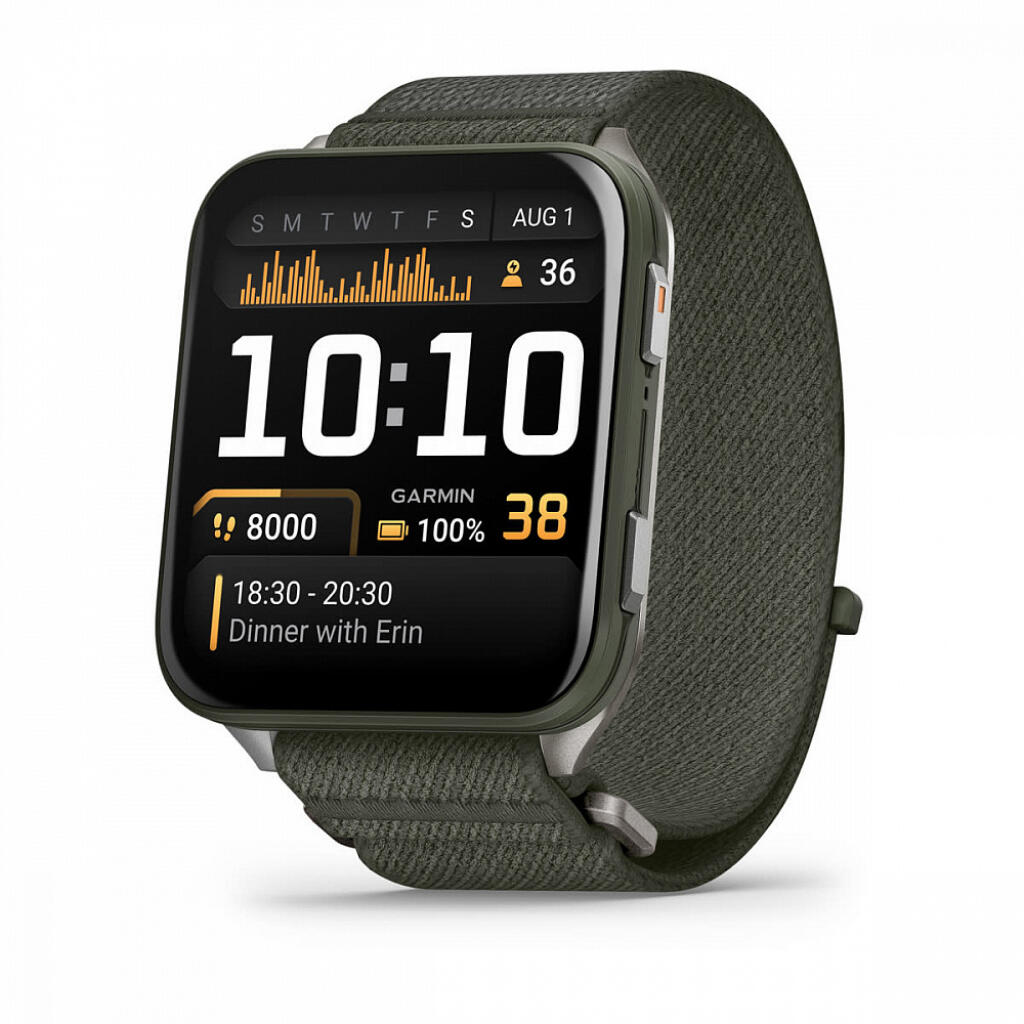 Умные часы Garmin Venu X1, AMOLED, Global, Moss (010-02980-03)