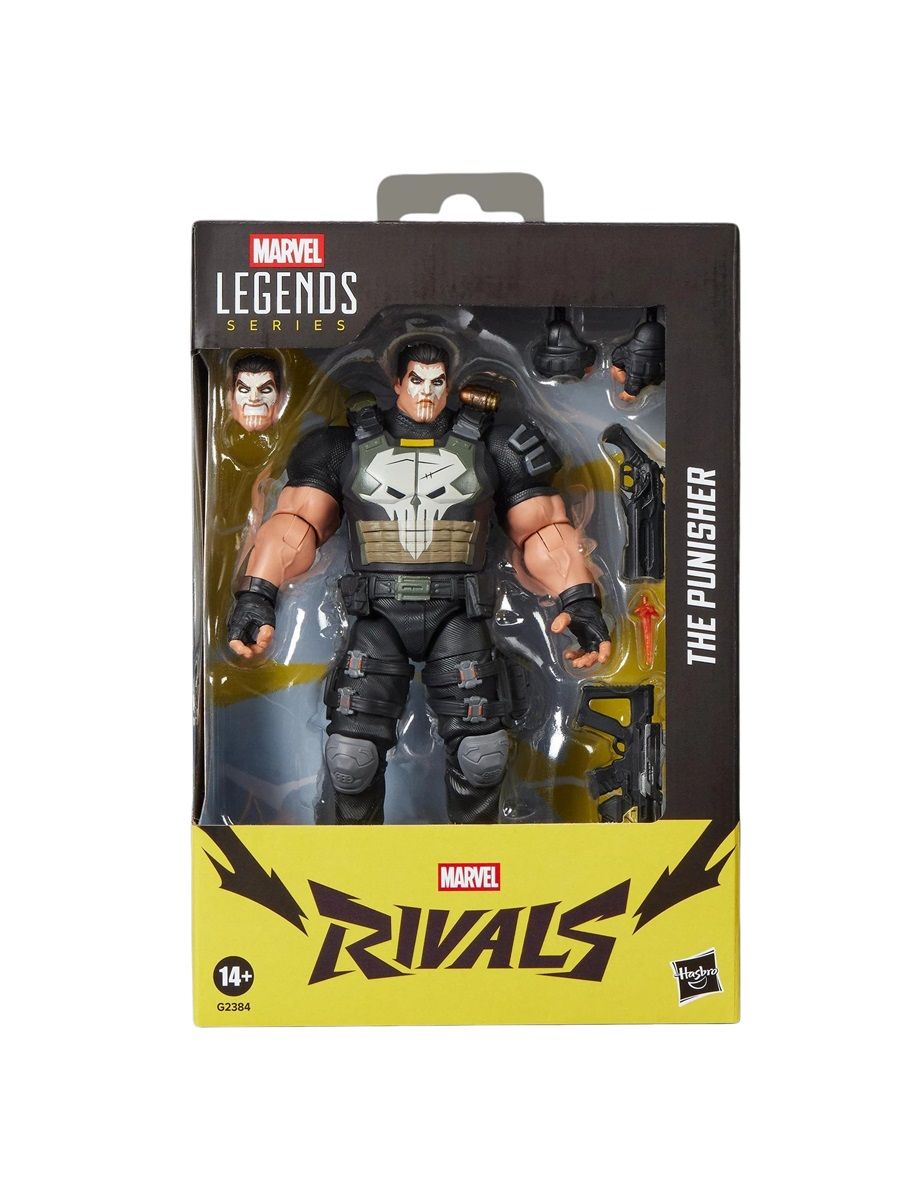Фигурки Hasbro Marvel Rivals&Gamerverse Series Action Figures The Punisher-16-21cm; Марвел фигурки