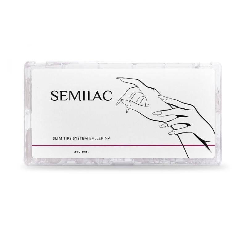Аксессуар для маникюра Semilac slim tips system ballerina, 240 шт