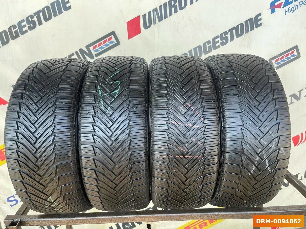 Комплект (4 шт) зимних БУ шин Michelin Alpin 6 205/60 R16 50% износ 7740135538