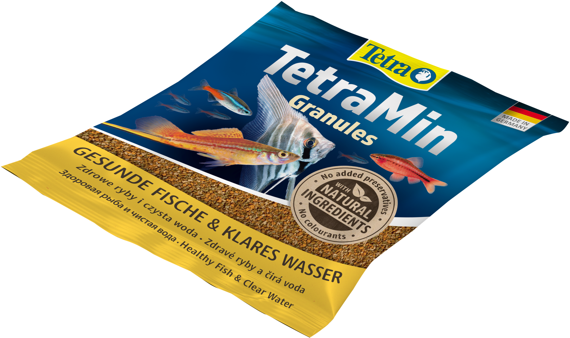 Корм Tetra Min Granules, мелкие гранулы, для всех видов рыб, 15 г