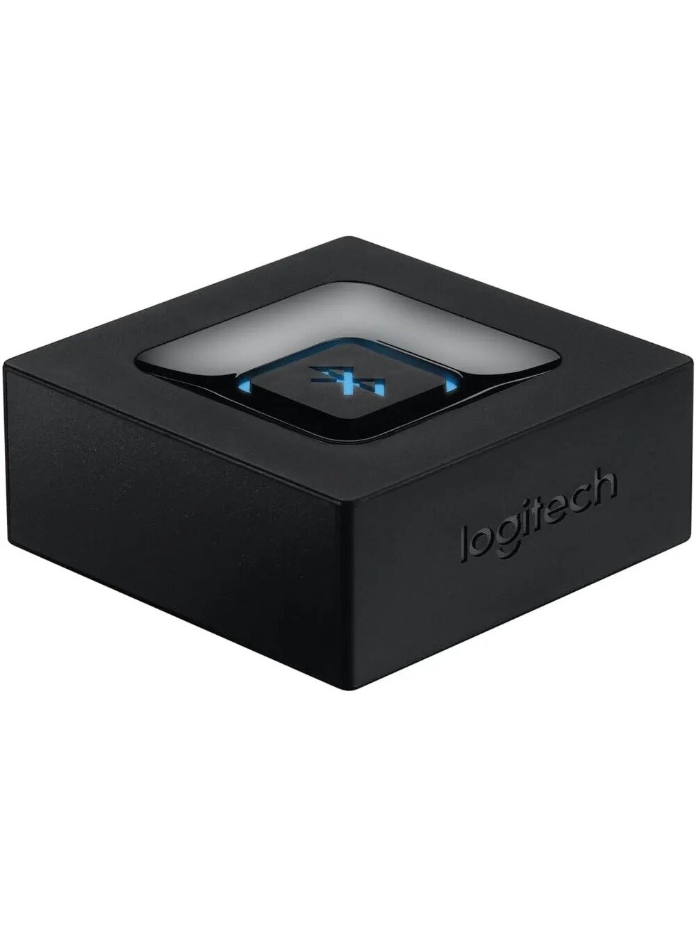 Bluetooth-адаптер Logitech для аудиосистем, 3,5 мм и RCA, чёрно-синий