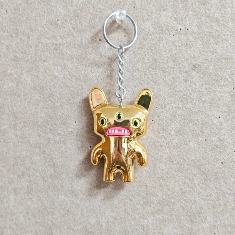 Fuggler Mengya Monster Blind Bag Series 3 Брелок Био Монстр Золотой