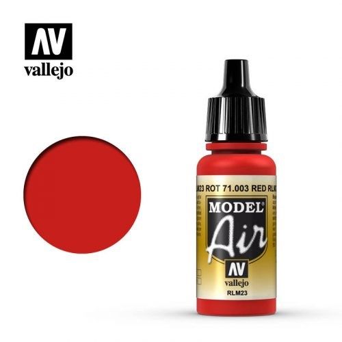 Краска для аэрографа 71003 Model Air - Red RLM23 Vallejo 71003