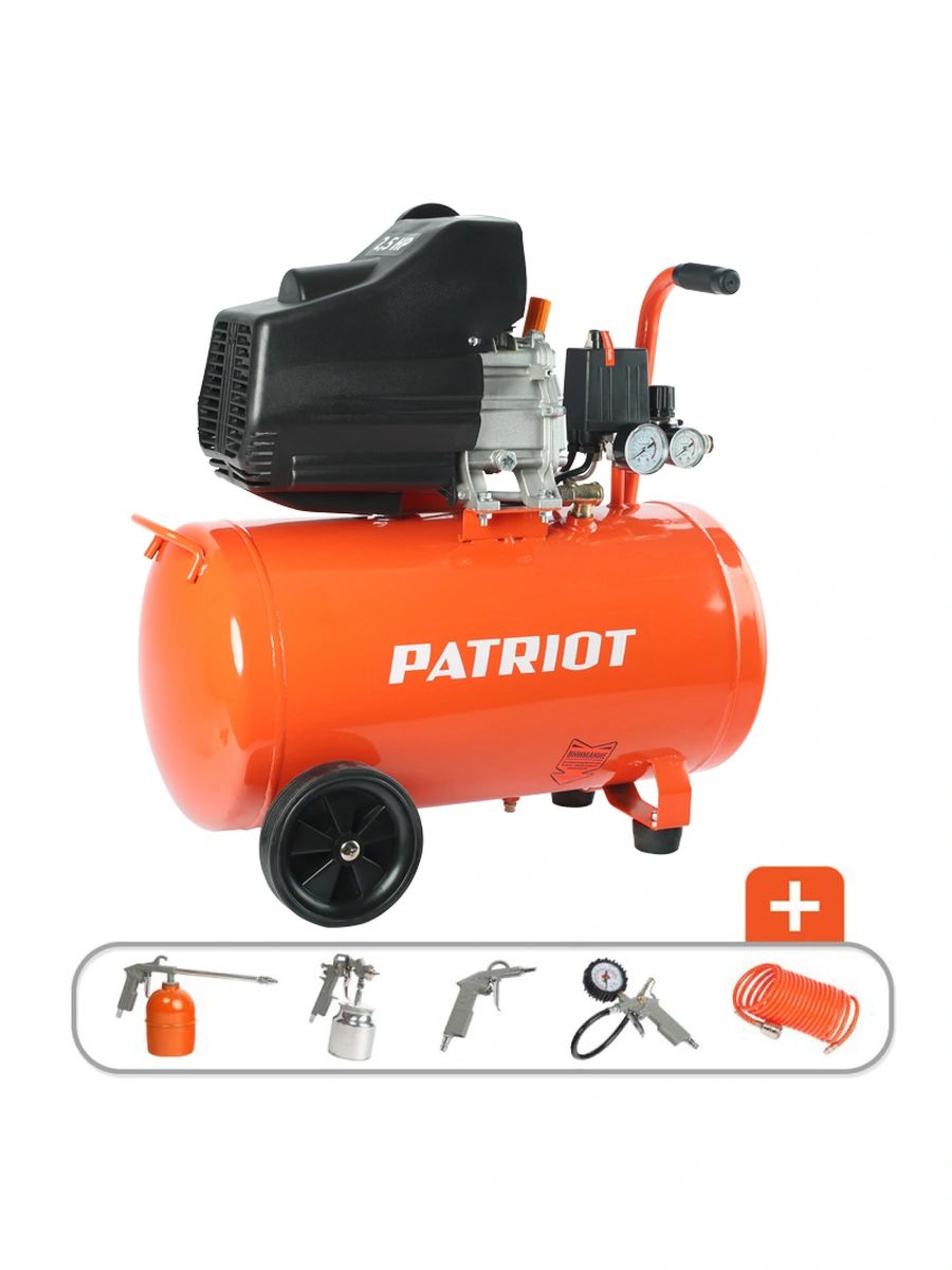 Компрессор поршневой масляный Patriot EURO 50-260К