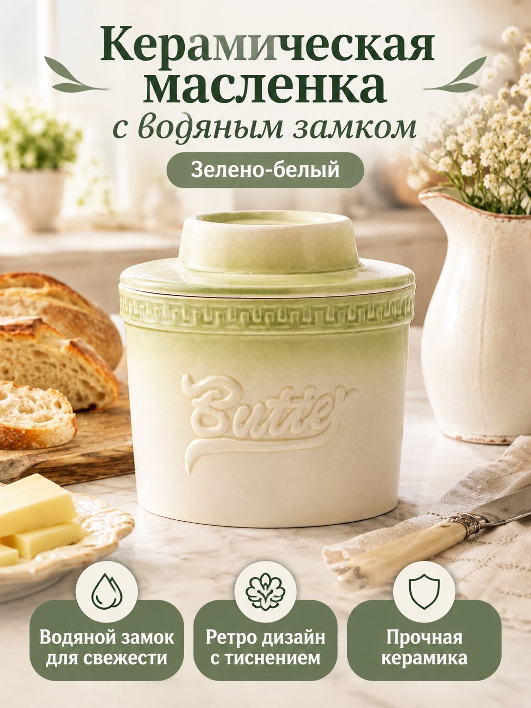 Масленка для сливочного масла