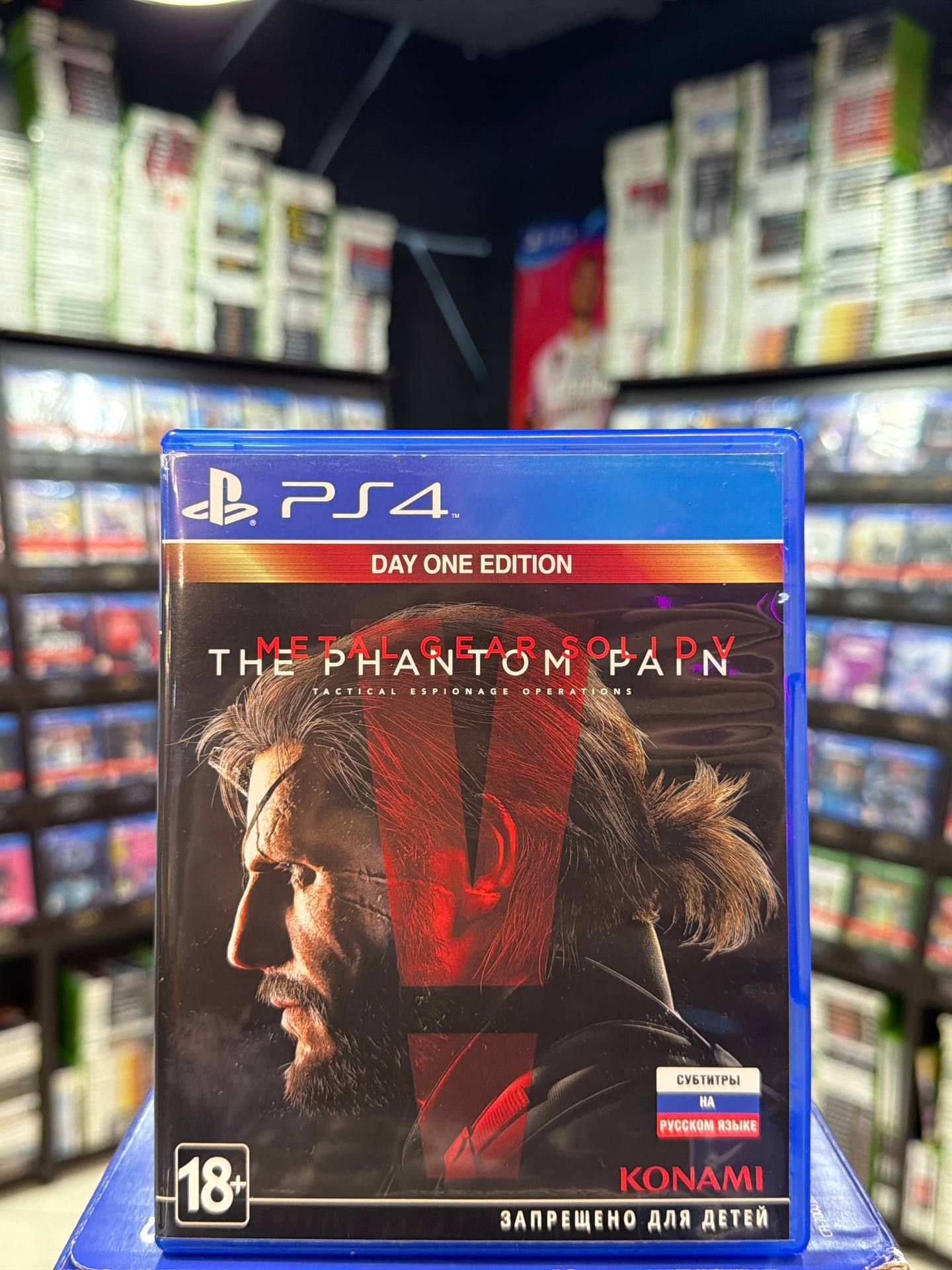 Игра Metal Gear Solid V: The Phantom Pain PS4 (Русская версия) (Box)