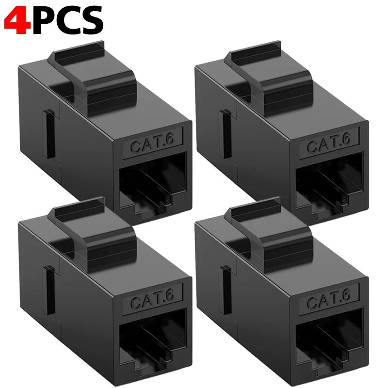 4шт. CAT6 RJ45 коннектор
