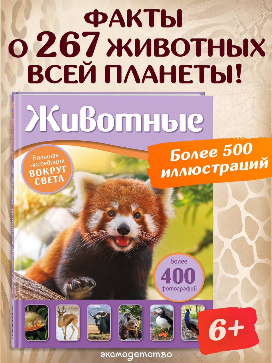 Занонцелли А. Животные. Большая экспедиция вокруг света