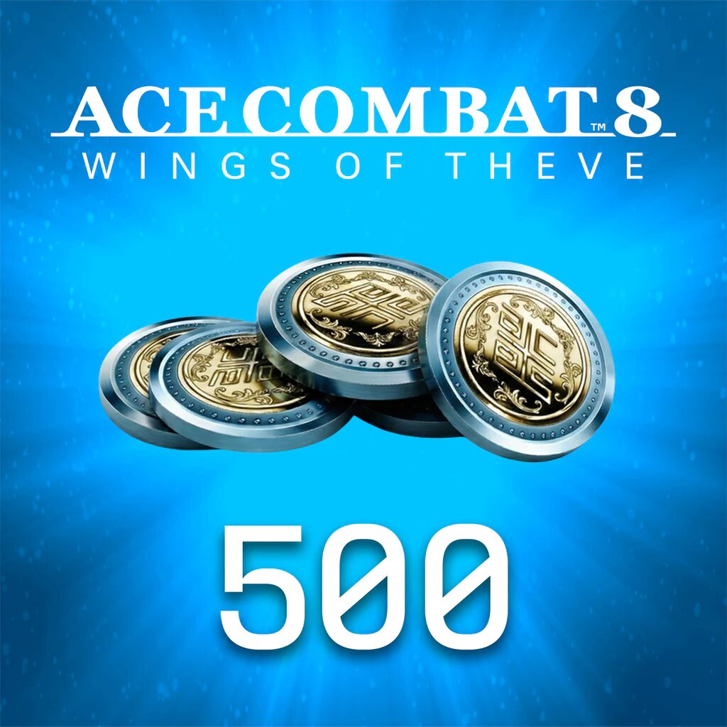Дополнение ACE COMBAT 8 - 500 ACE COINS, цифровое издание PlayStation 5, регион Турция / код пополнения баланса