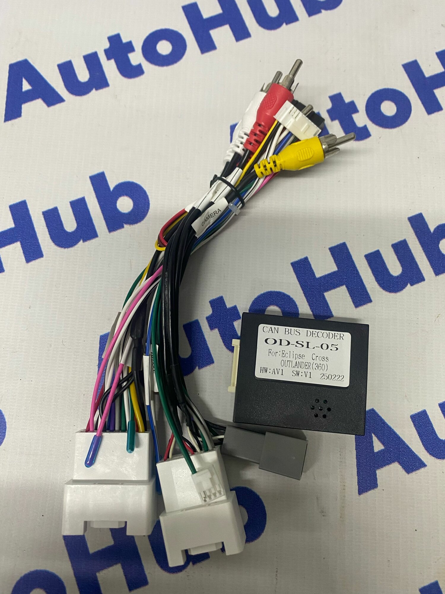 Провода и разъёмы ISO с CanBus для подключения Android магнитолы (16-pin) Mitsubishi 2012+