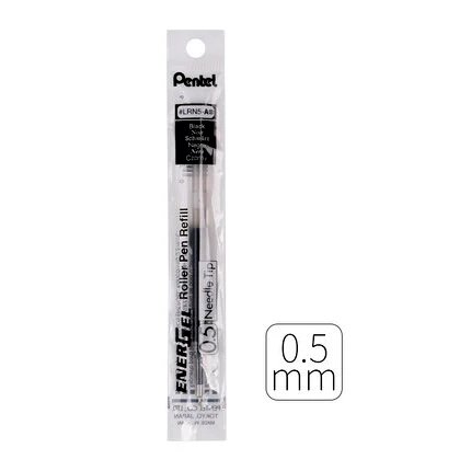 Заправки для ручек Pentel LRN5 0.5mm черный 12