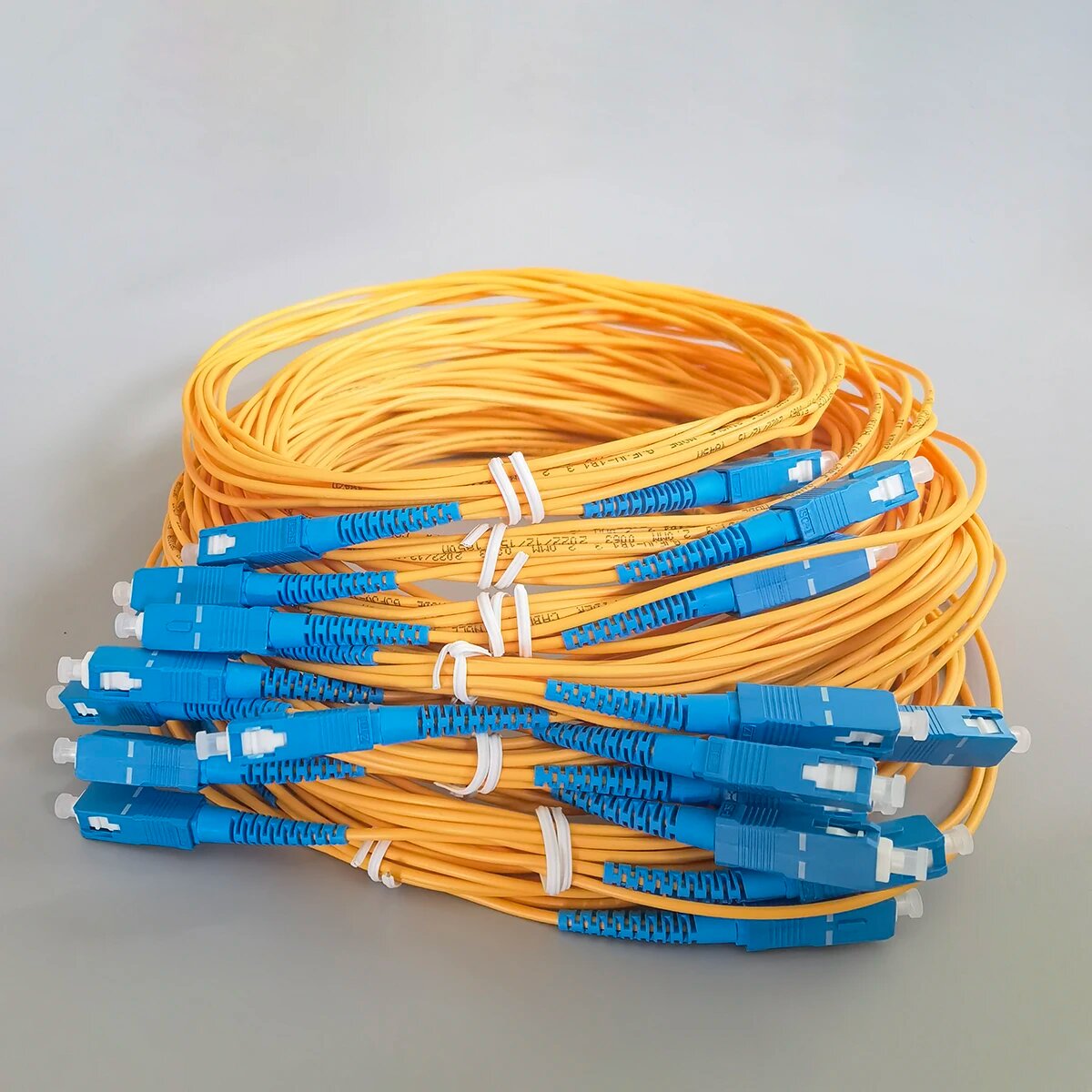Оптоволоконный кабель SC/UPC-SC/UPC 1-30 м, одномодовый, G652D 9/125 мкм 10pcs 3M 2.0mm