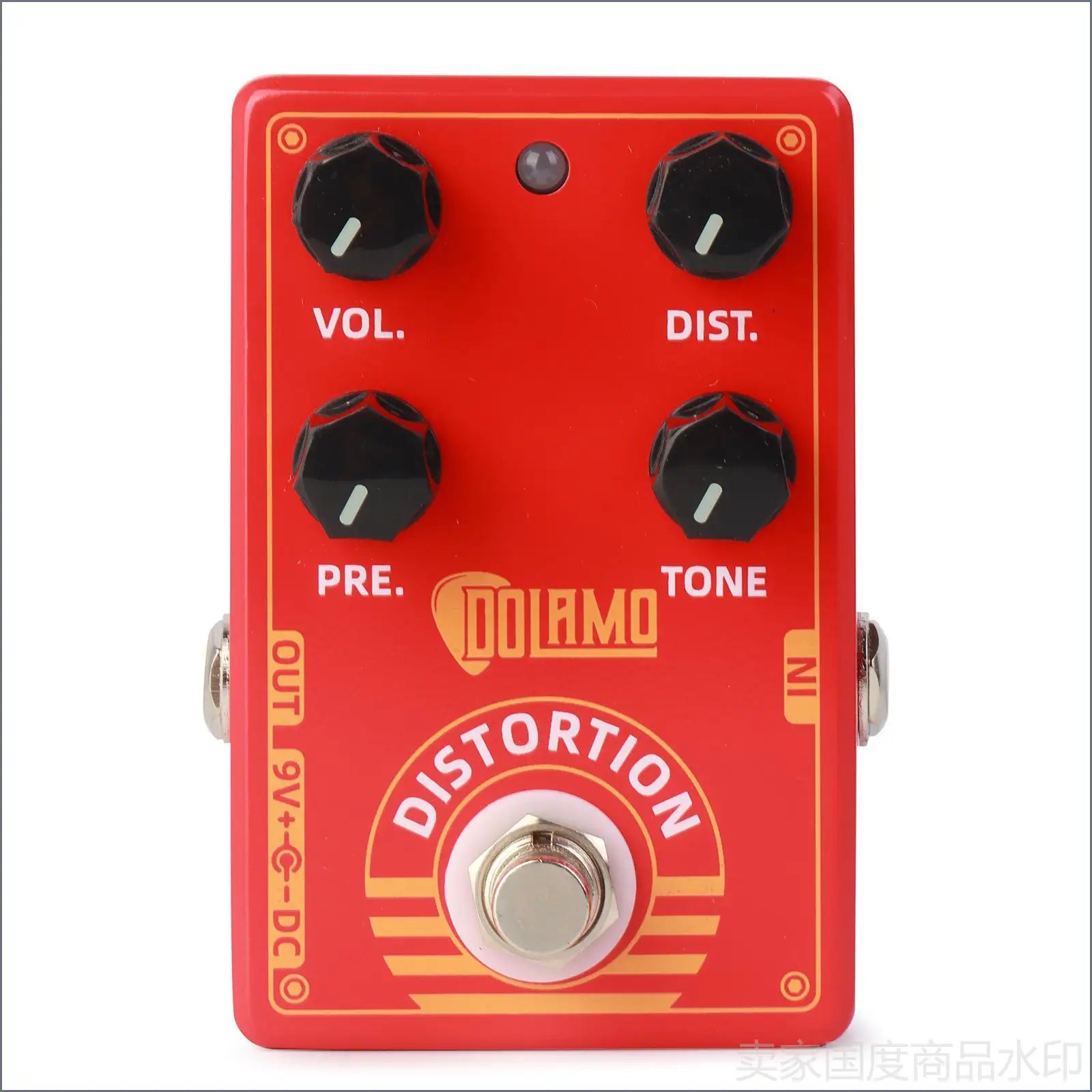 Педаль эффектов для электрогитары и бас-гитары Dolamo D-9 Distortion Guitar Effect Pedal