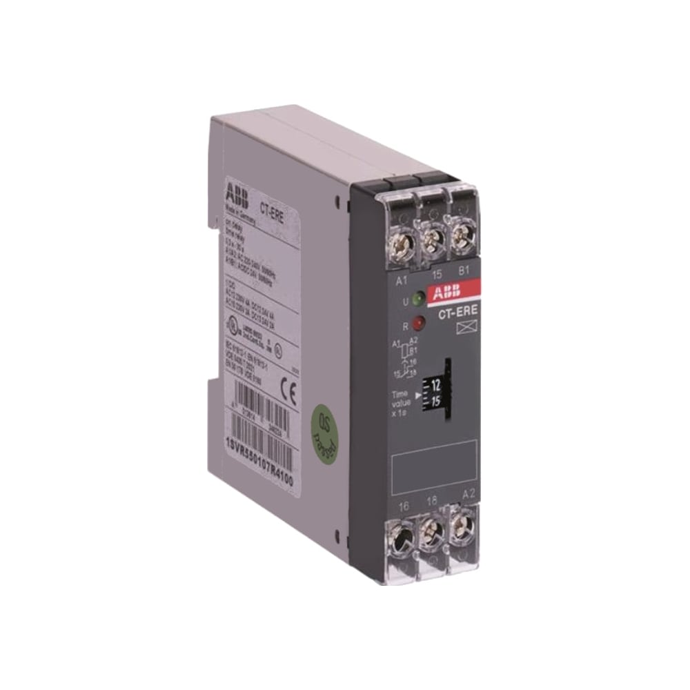 Реле времени ABB CT-ERE, с задержкой на включение, 0.3-30сек 1SVR550107R4100