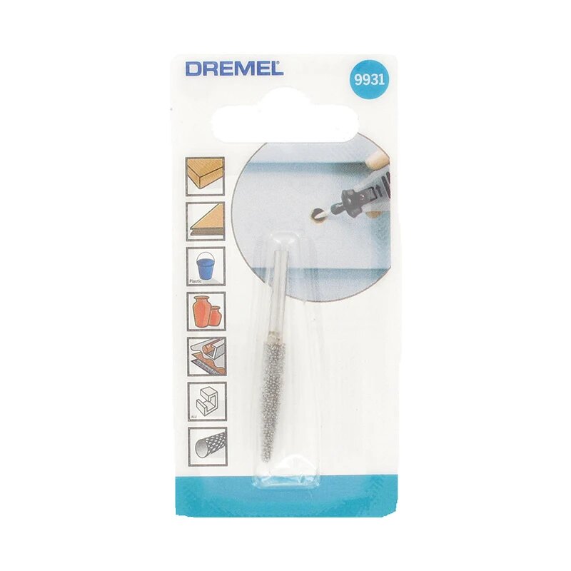 Dremel 9931 карбидная Резьбовая головка вращающийся инструмент аксессуар металлический керамический кирпич кожа пластик резьба по дереву марш