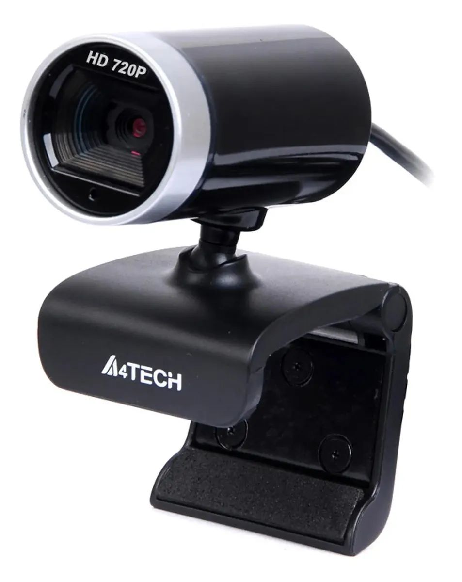 Веб-камера A4Tech PK-910P, HD 720p 1 Мпикс, USB 2.0, встроенный микрофон, чёрный
