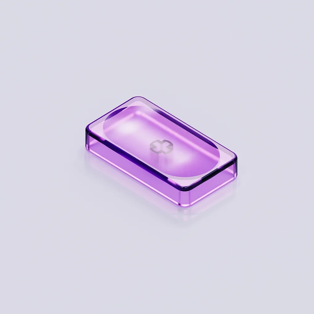 MiFuny низкопрофильные клавиши LCK 8pc 1.75U Purple