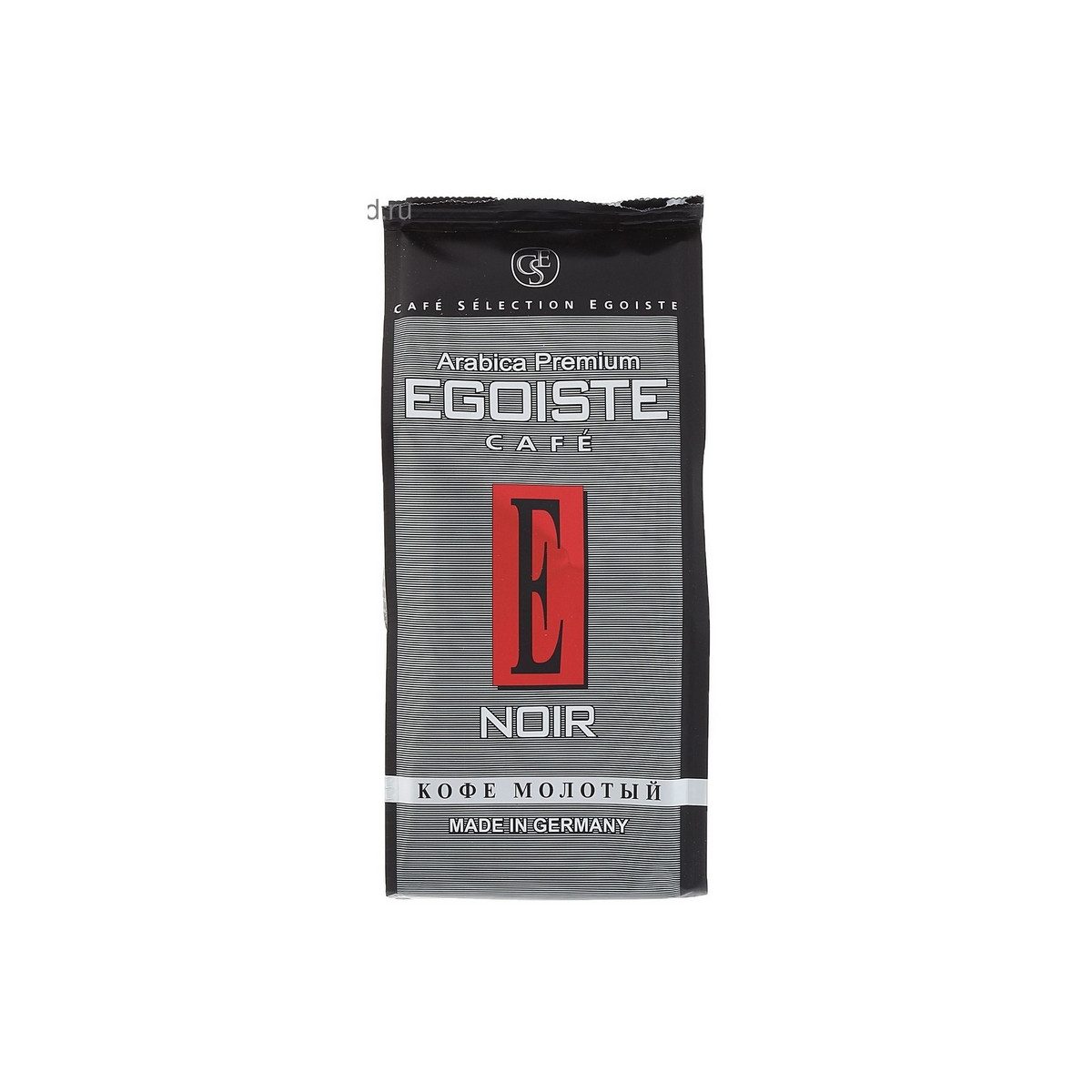 Кофе молотый Egoiste Noir 250г (пакет), 1шт.
