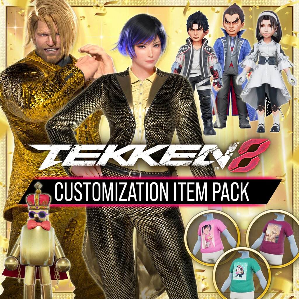 Дополнение TEKKEN 8 - Customization Item Pack, цифровое издание PlayStation 5, регион Индонезия / код пополнения баланса