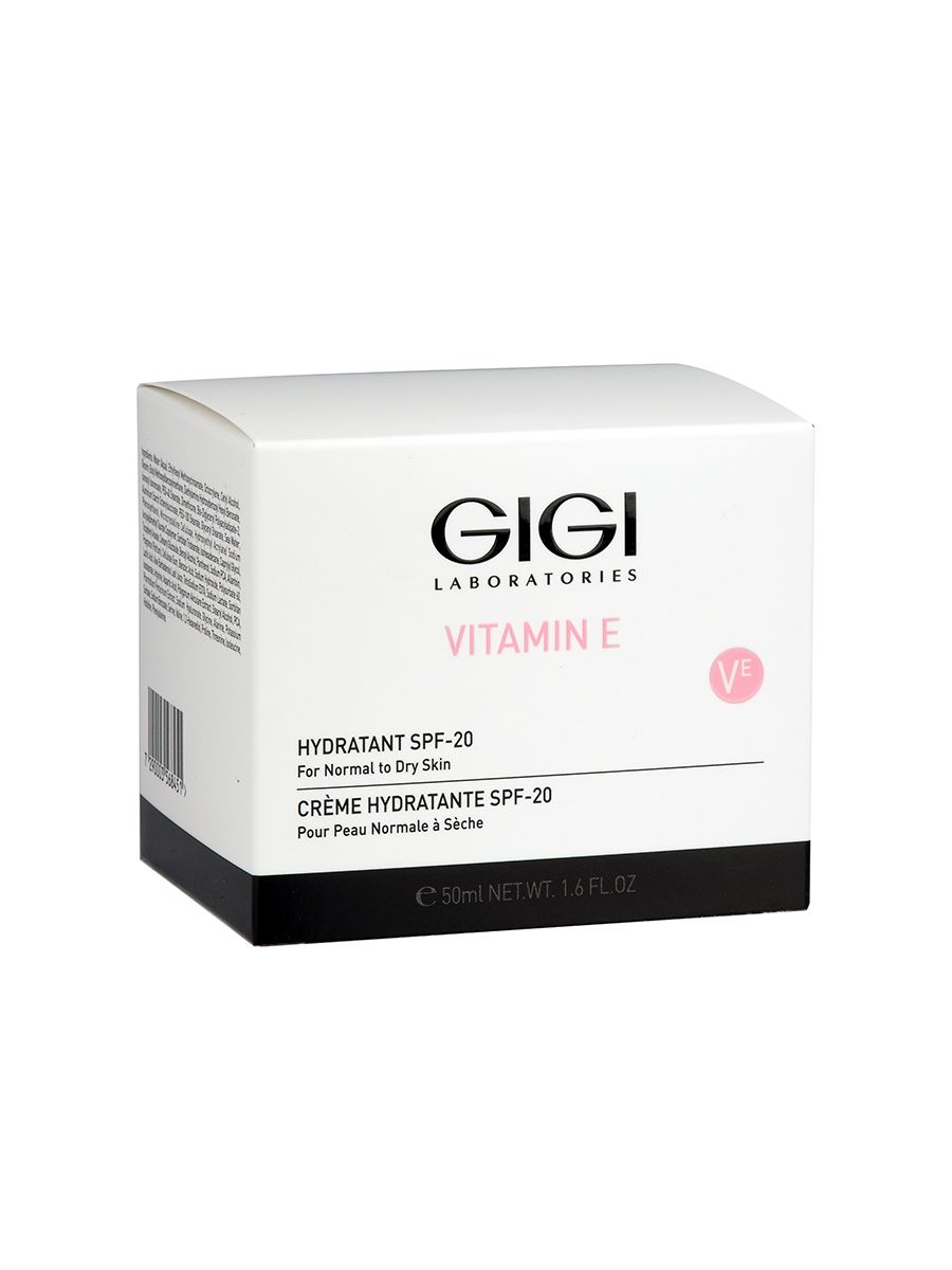 GIGI (Джи Джи) Крем увлажняющий для сухой кожи Vitamin E Hydratant SPF-20, 50 мл