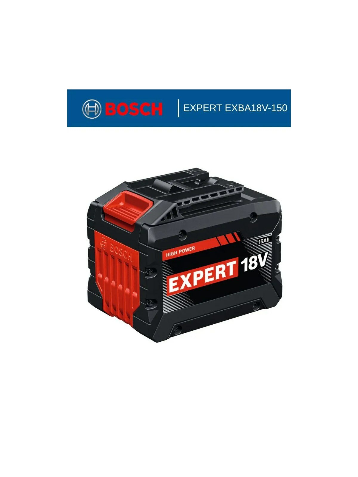 Аккумулятор Bosch EXPERT EXBA18V-150 ProCORE18V (15.0Ah) Li-Ion арт. 1600A036ZM