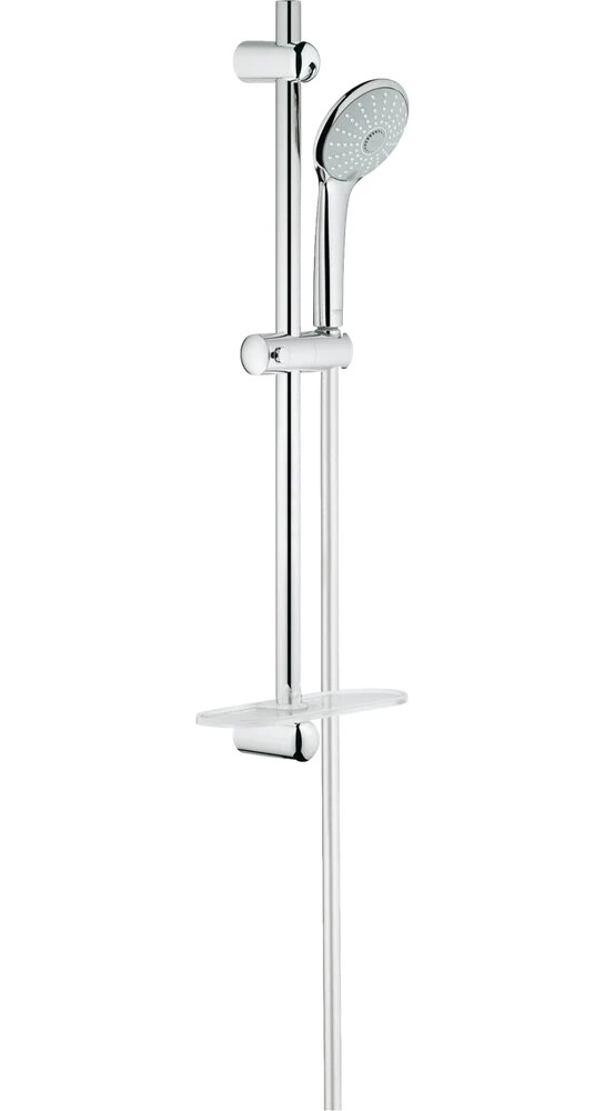 Душевой гарнитур Grohe Euphoria 110 Massage 27231001 хром, глянцевый, из нержавеющей стали, 3 режима струи, лейка для душа со шлангом и штангой